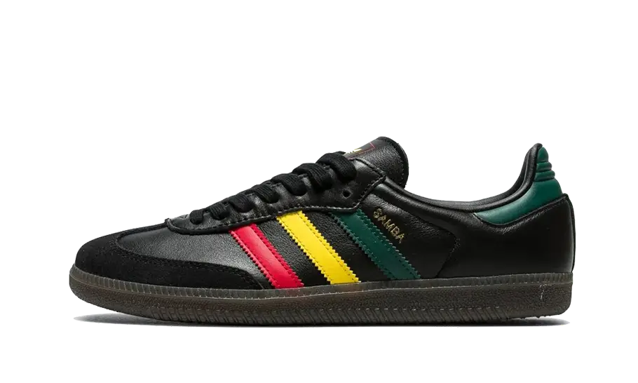 Adidas Samba OG Rasta Pack Black (IH3119) | AFTERMATH – Aftermath