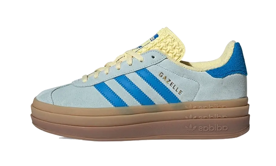 Adidas Gazelle Bold Almost Blue Yellow (IE0430) | AFTERMATH – Aftermath