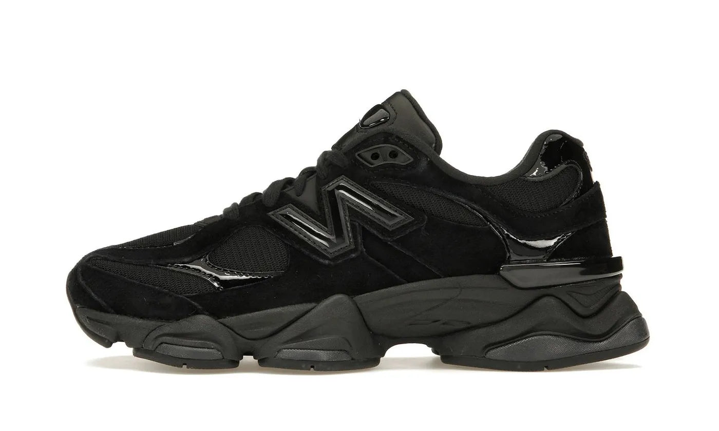 New Balance 9060 Triple Black Patent (U9060ZBO) - Aftermath